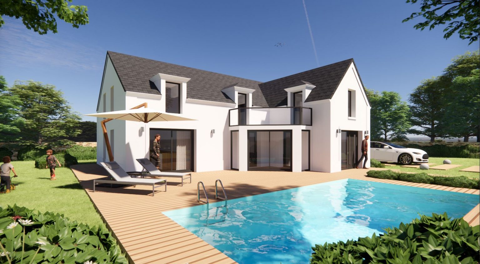 Découvrez nos maisons combles moderne sur mesure: plan, conseils, prix