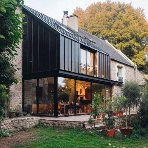 Extension Zinc - Design et Prix - Conception Construction